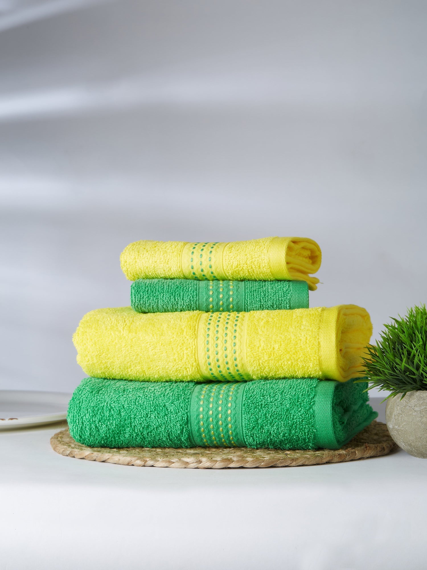 Daily Use Absorbent Quick-Dry Towels -Spaces India