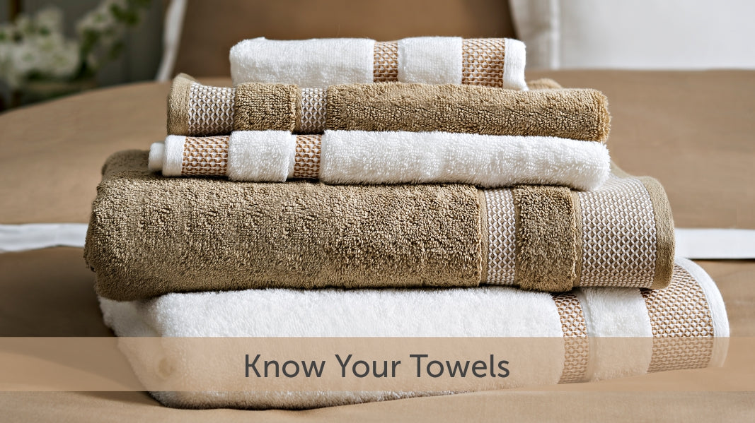 Types of Bath Towels: 5 Types of Bath Towels you should know - SPACES
